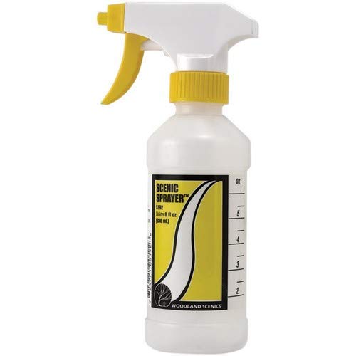 Woodland Scenics Scenic Cement 16oz and Scenic Sprayer with Set of Make Your Day Paint Brushes