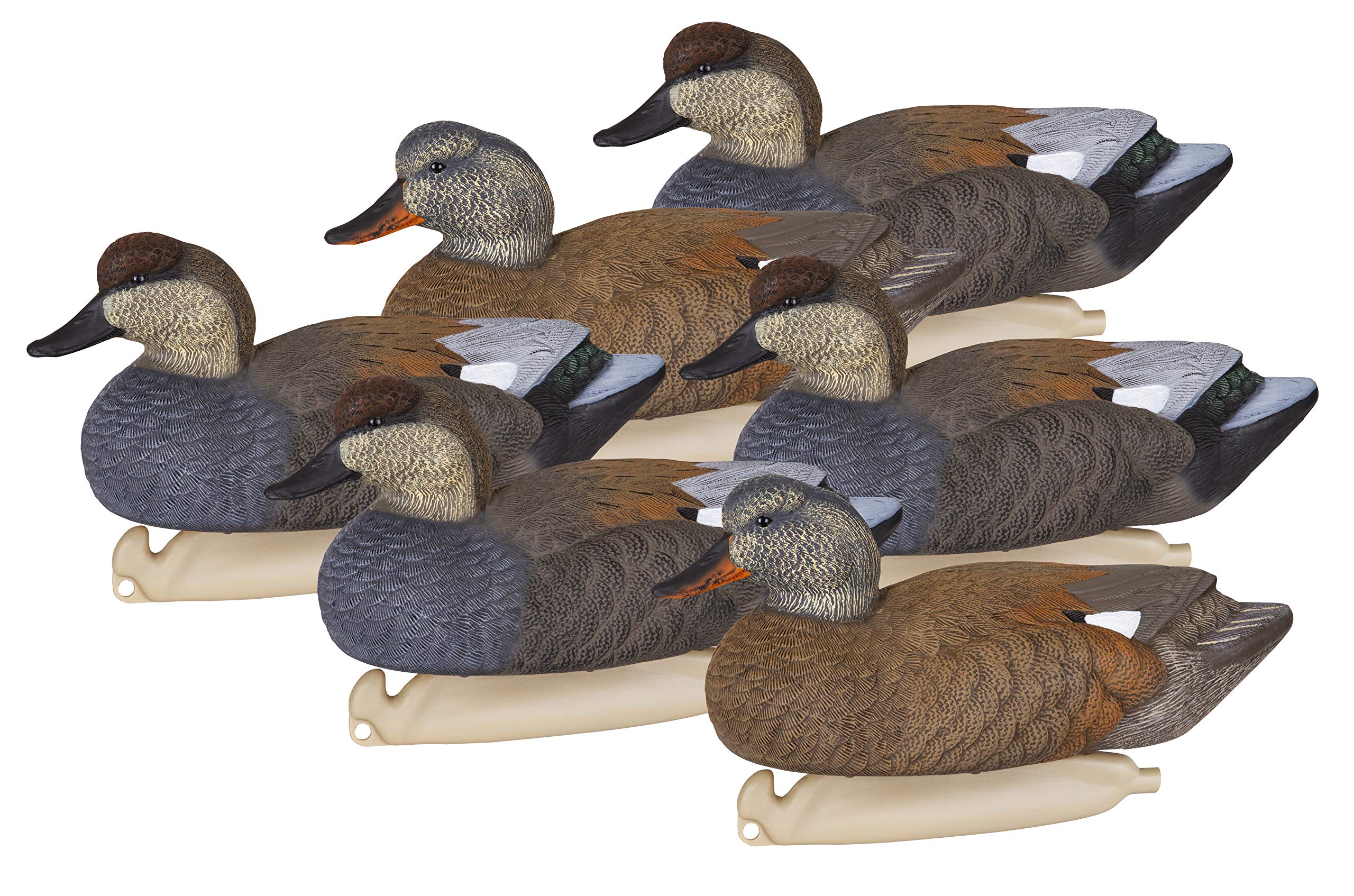 Flambeau Outdoors 5632MSU Masters Series - Gadwall - Floaters - 6-PK, Multi