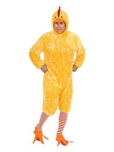 Rubies Adult Charades Funky Chicken Costume, Yellow, Large
