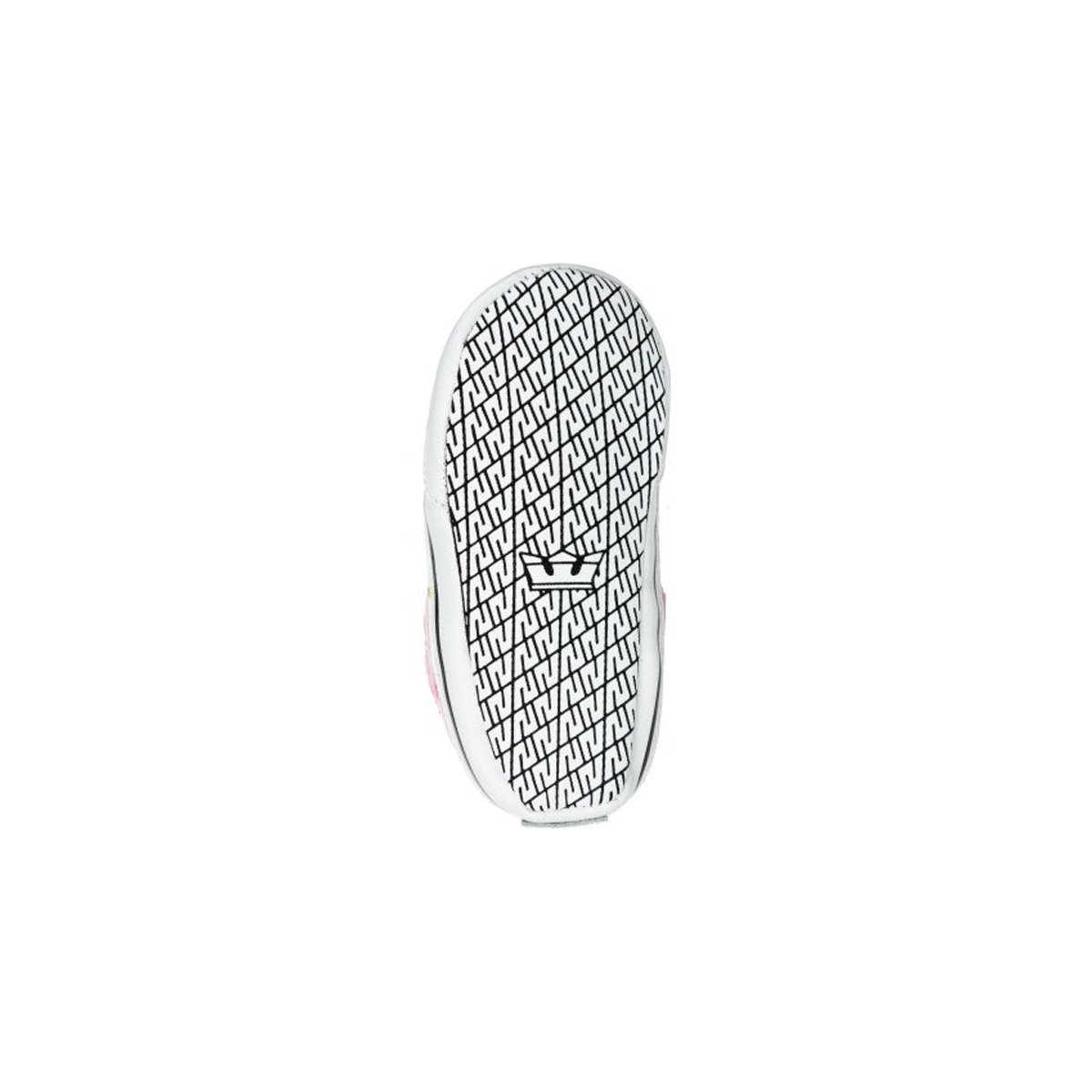 Supra Crib Vaider Size 4 Pink-White Skate Shoes