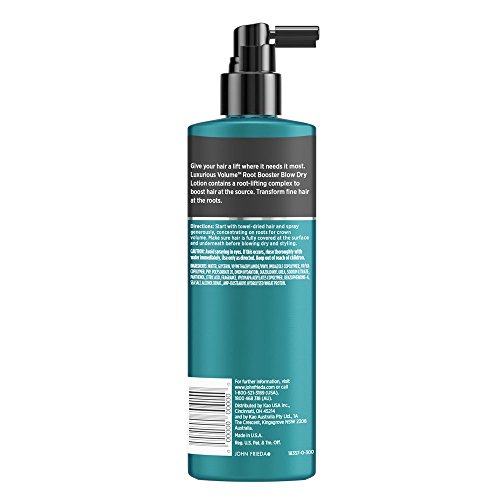 John Frieda Luxurious Volume Root Booster Blow Dry Lotion, 6 Ounces