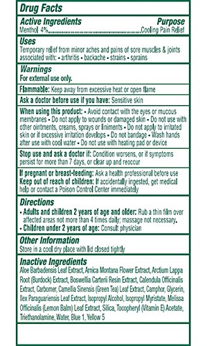 Biofreeze Pain Relief Gel, 4 oz. Tube (Packaging May Vary)