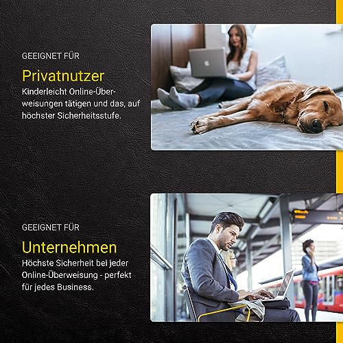 Reiner SCT cyberJack RFID Komfort Chipkartenlesergerät (USB 2.0) Schwarz