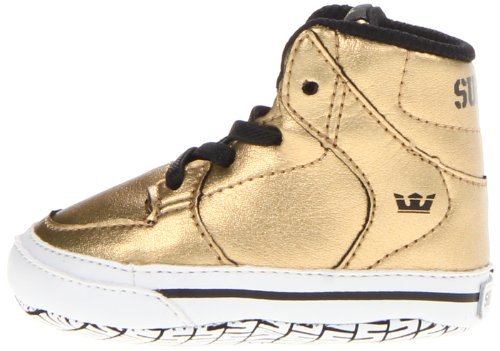 Supra Unisex Crib Vaider (Infant) Gold/Black/White 1 Infant M