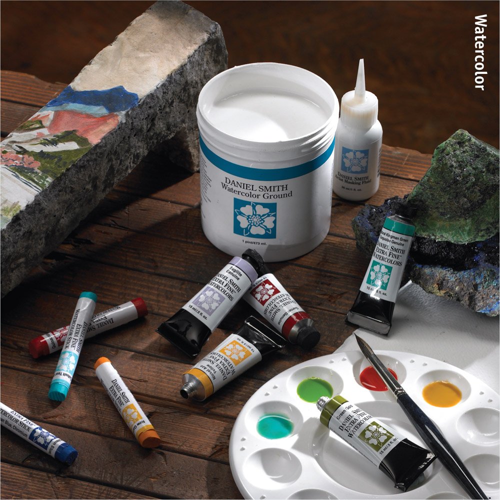 Daniel Smith Extra Fine Watercolor Paint, 15ml Tube, Cadmium Yellow Deep Hue, 284600221, 0.5 Fl Oz (Pack of 1)