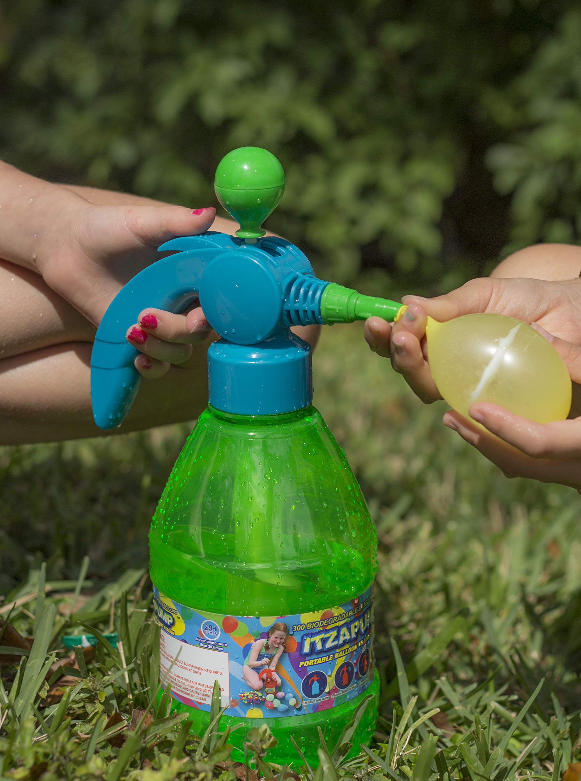 Water Sports ItzaPump Water Balloon Pump Filling Station, Color May Vary