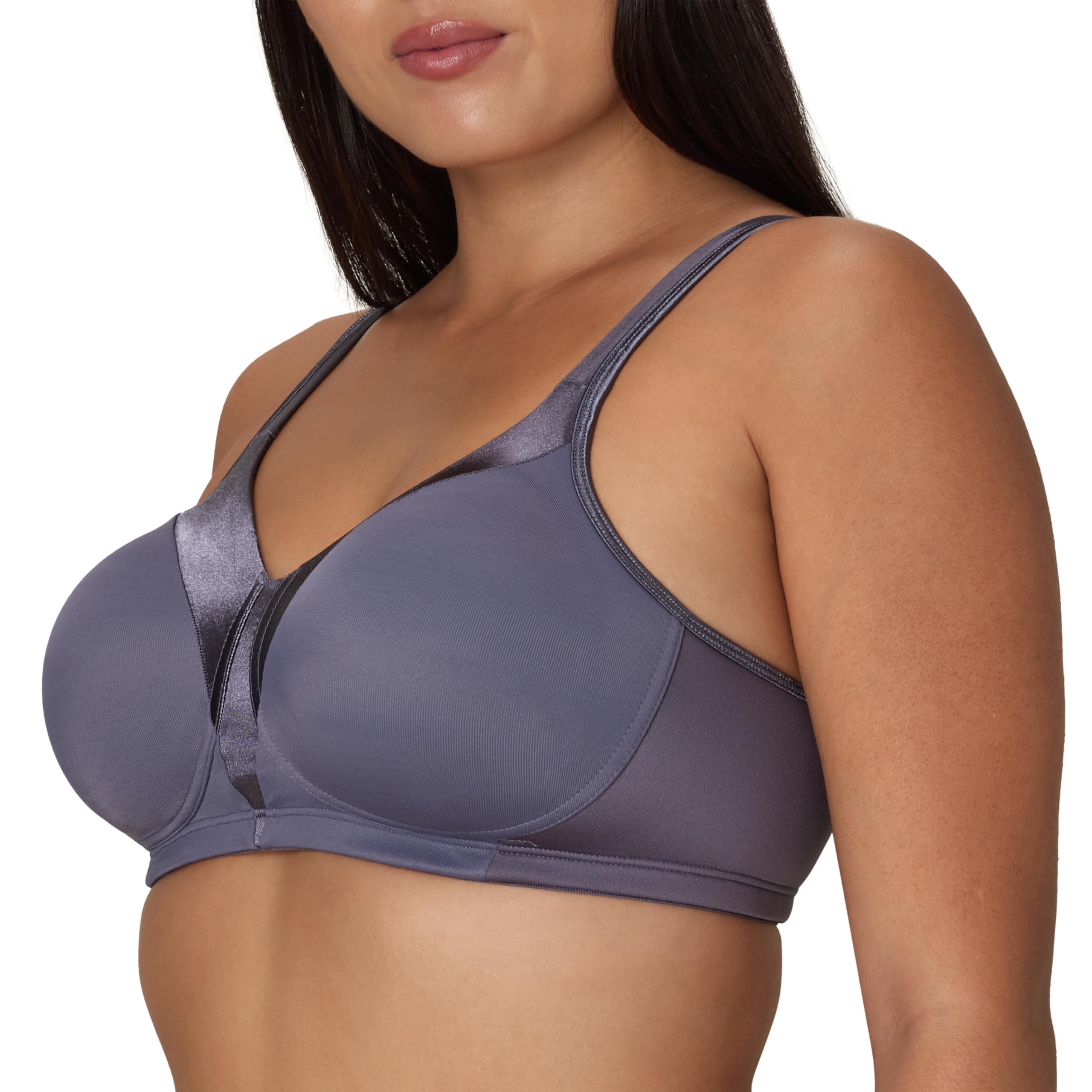 Playtex womens 18 Hour Silky Soft Smoothing Wireless Us4803 Available With 2-pack Option Bras, Private Jet, 40DDD US