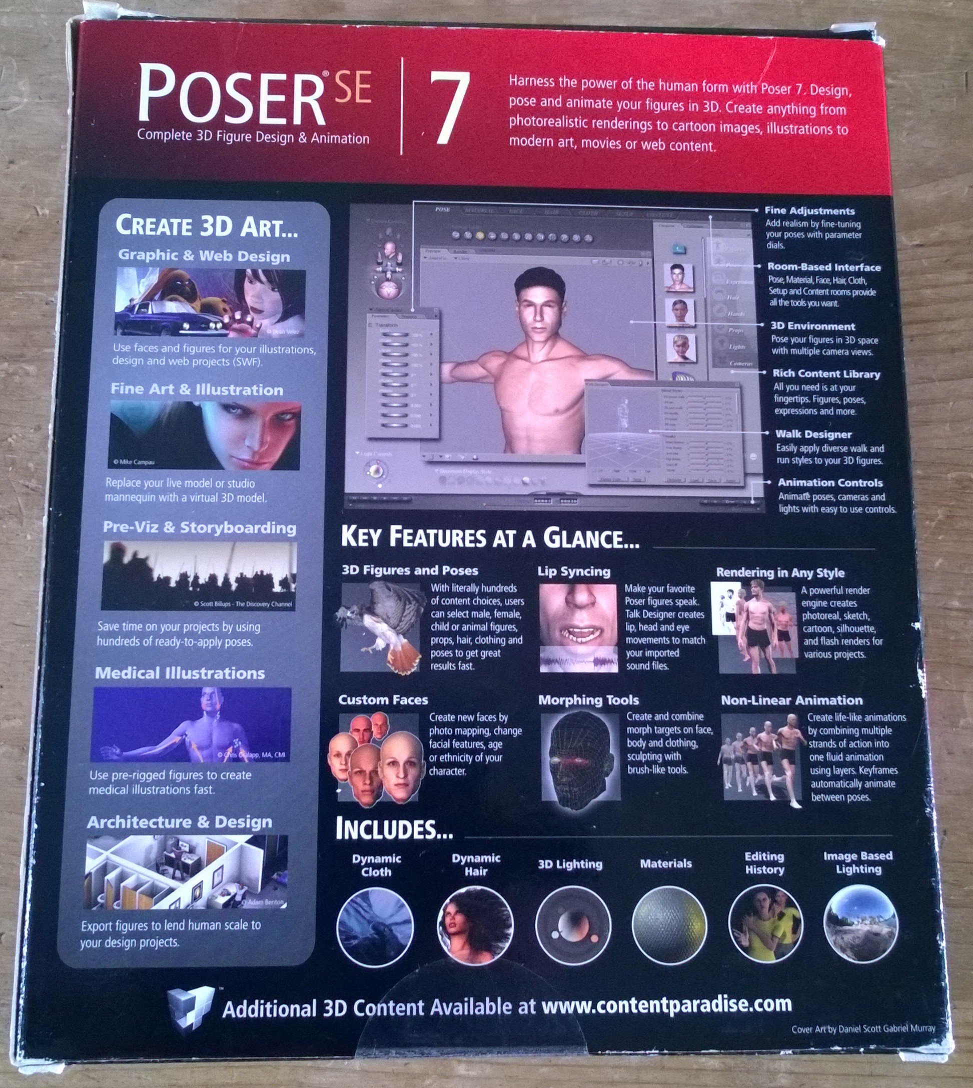 Poser 7 3D Figure Design and Animation [OLD VERSION]