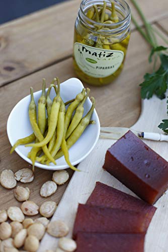 Matiz Piparras, Basque Guindilla Peppers (6.4 oz.) Spanish Green Pickled Peppers from Spain