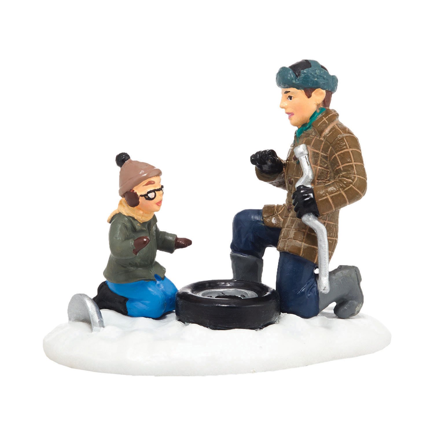 Department 56 A Christmas Story Village Oh, Fudge! Accessory, 2 inch, Green, Brown