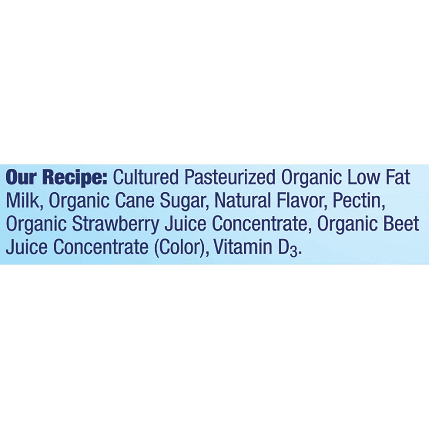 Stonyfield Organic Probiotic Strawberry Lowfat Yogurt Protein Smoothie 10 fl. oz. Bottle