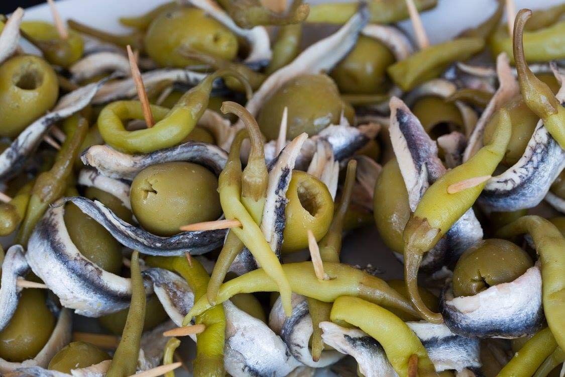 Matiz Piparras, Basque Guindilla Peppers (6.4 oz.) Spanish Green Pickled Peppers from Spain