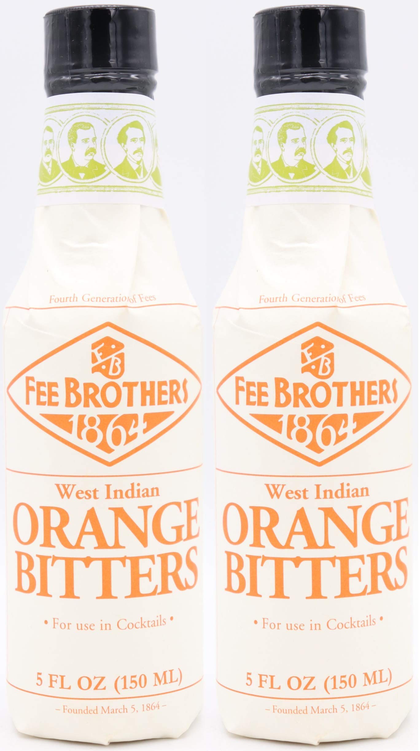 Fee Brothers West Indian Orange Cocktail Bitters - 2 Pack