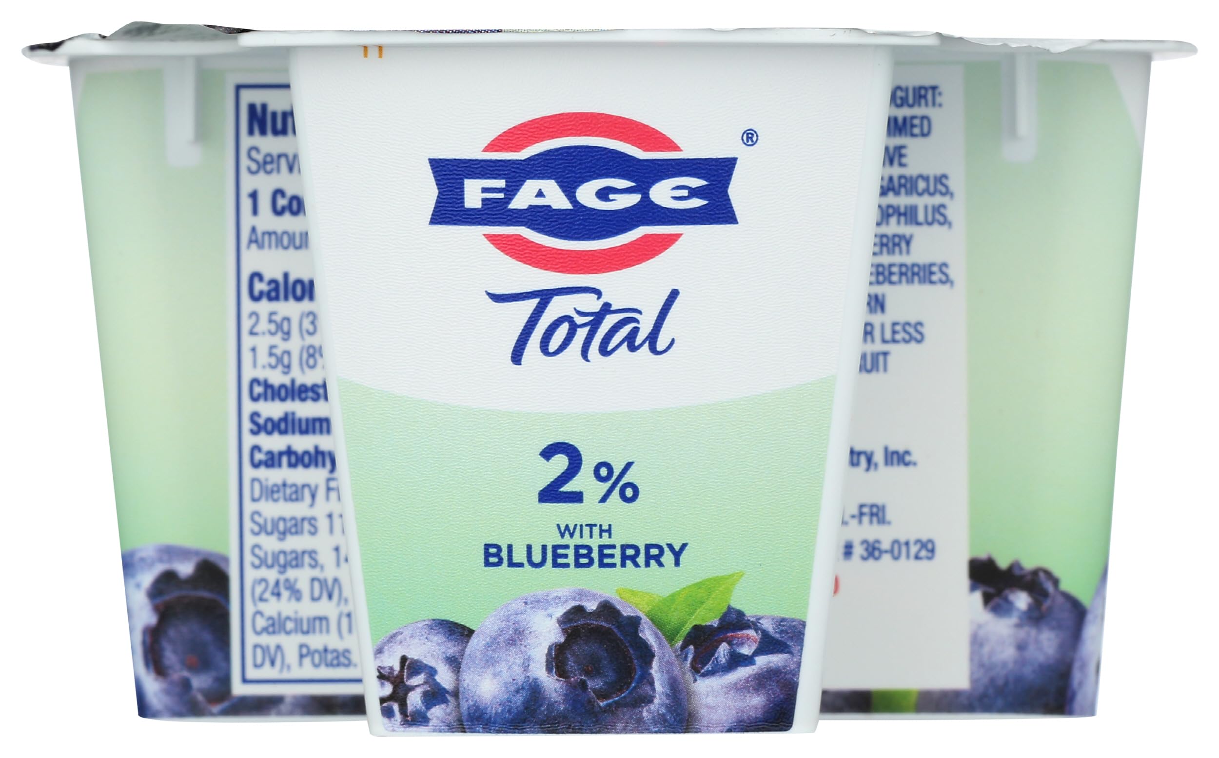 FAGE TOTAL Split Cup, 2% Greek Yogurt with Blueberry, 5.3 oz
