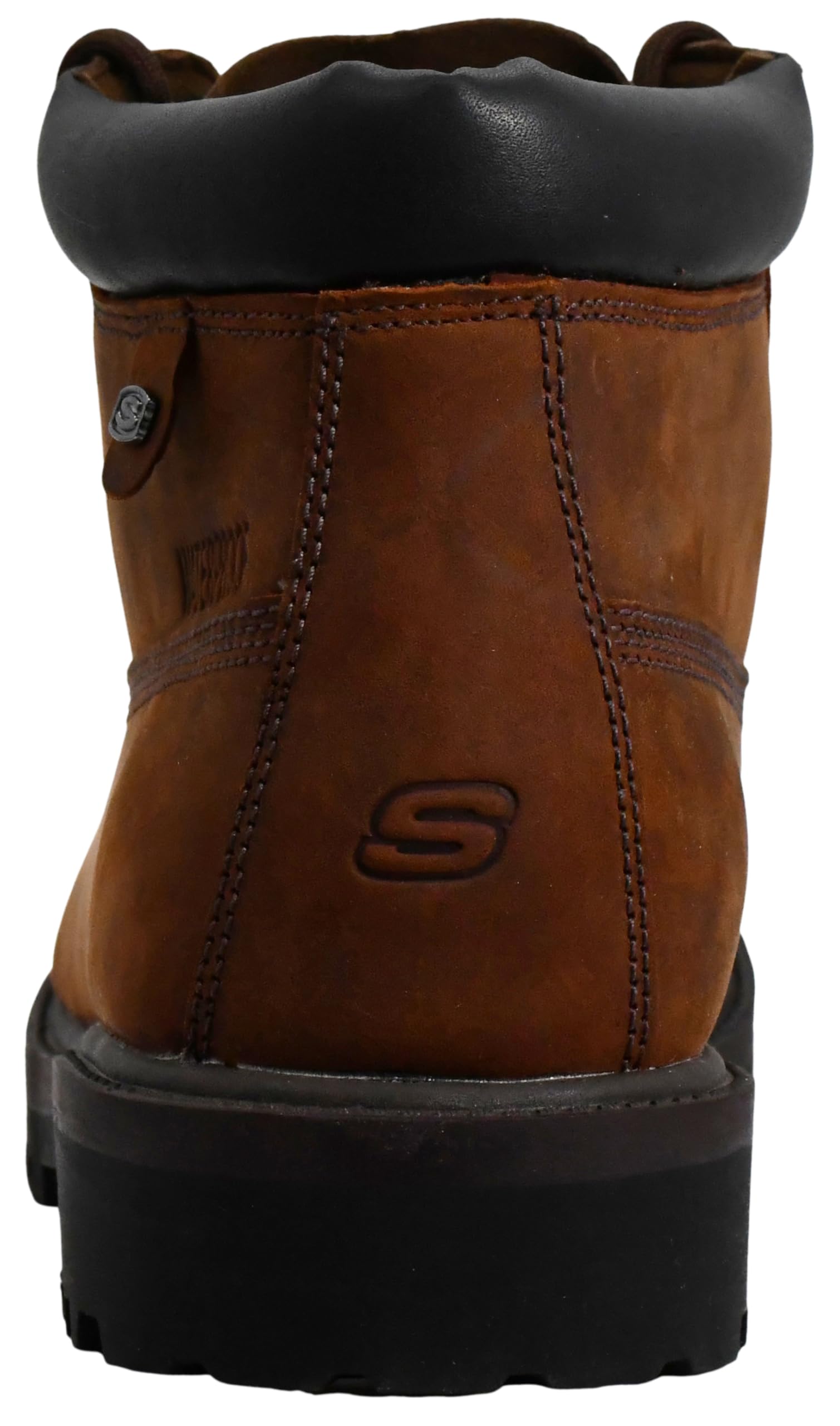 Skechers Men's Verdict Boot, Dark Brown, 9.5 Wide