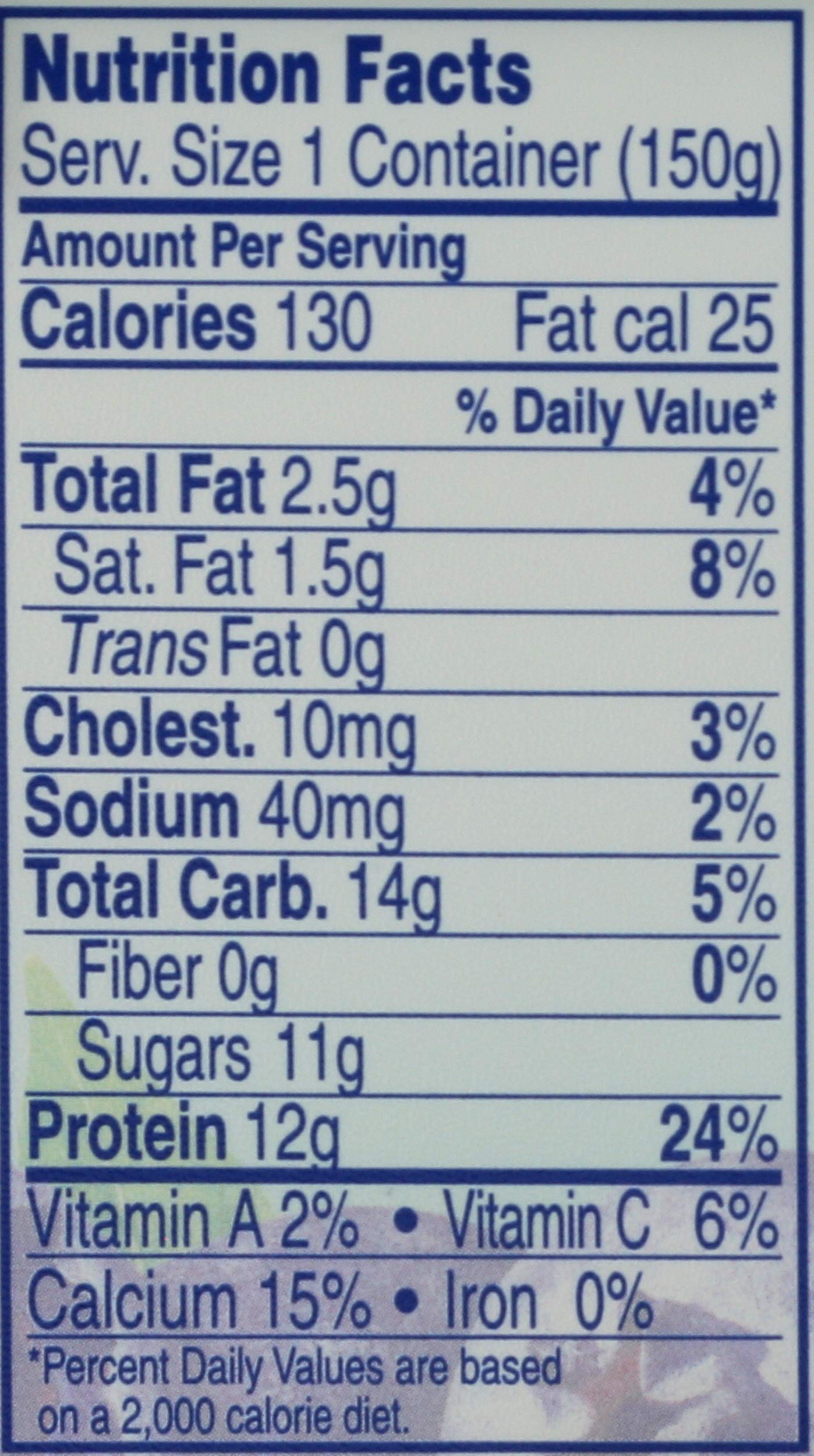 FAGE TOTAL Split Cup, 2% Greek Yogurt with Blueberry, 5.3 oz