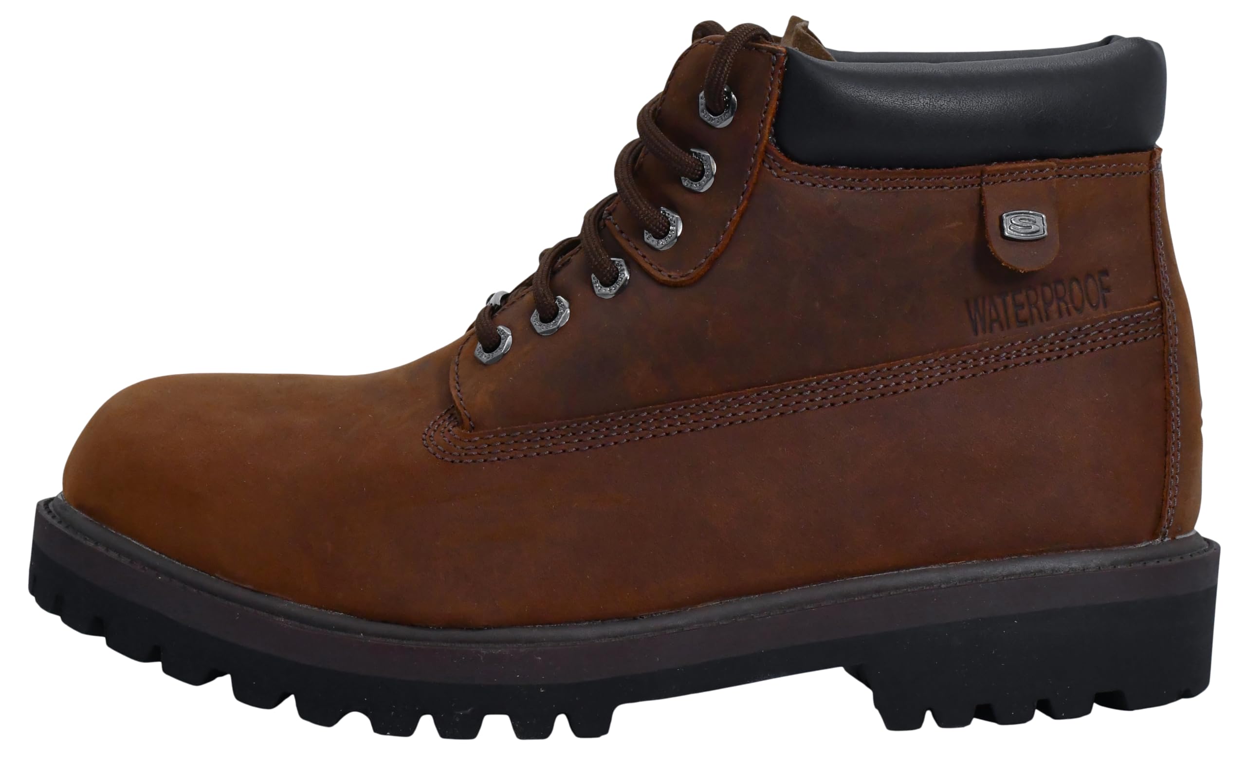 Skechers Men's Verdict Boot, Dark Brown, 9.5 Wide