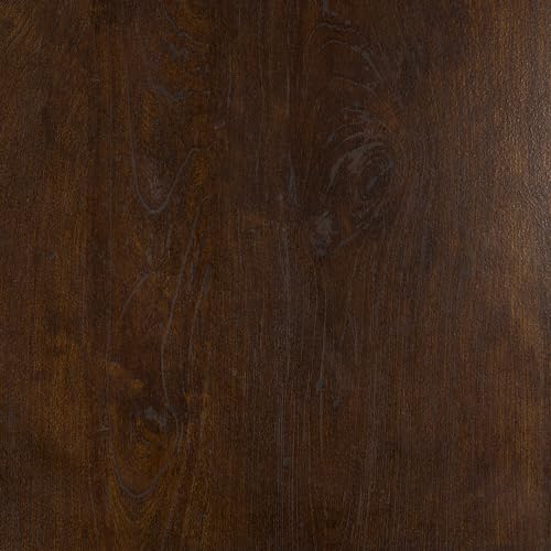 Walker Edison Traditional Wood Universal TV Stand with Storage Cabinets for TV's up to 65" Living Room Entertainment Center, 44 Inch, Traditional Brown