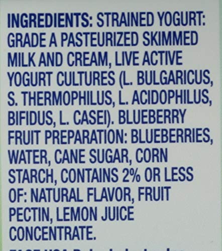 FAGE TOTAL Split Cup, 2% Greek Yogurt with Blueberry, 5.3 oz