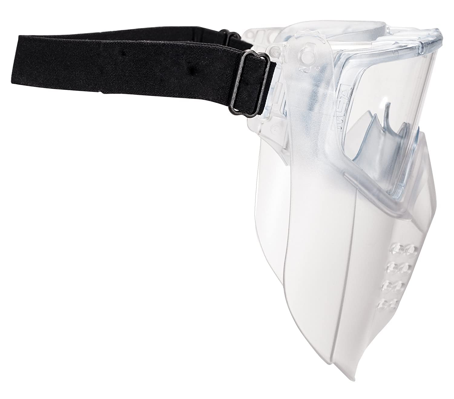 MSA 10150069 Vertoggle Safety Goggles - Industrial Use, Safety Goggle/Faceshield Combination, Protects Against Impact & Splash, Sightgard Protective Eyewear, Polycarbonate (PC), Anti-Fog, Anti-Scratch
