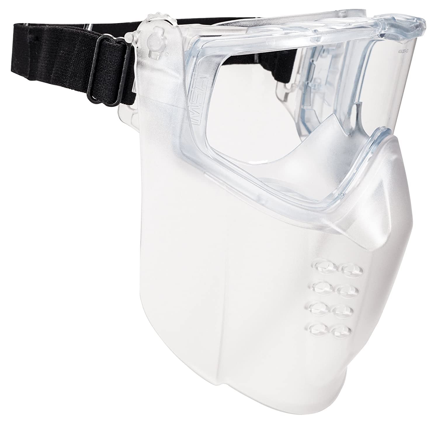 MSA 10150069 Vertoggle Safety Goggles - Industrial Use, Safety Goggle/Faceshield Combination, Protects Against Impact & Splash, Sightgard Protective Eyewear, Polycarbonate (PC), Anti-Fog, Anti-Scratch