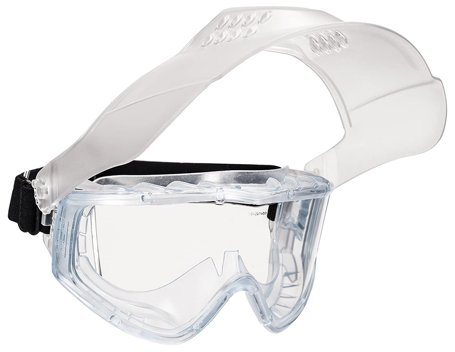 MSA 10150069 Vertoggle Safety Goggles - Industrial Use, Safety Goggle/Faceshield Combination, Protects Against Impact & Splash, Sightgard Protective Eyewear, Polycarbonate (PC), Anti-Fog, Anti-Scratch