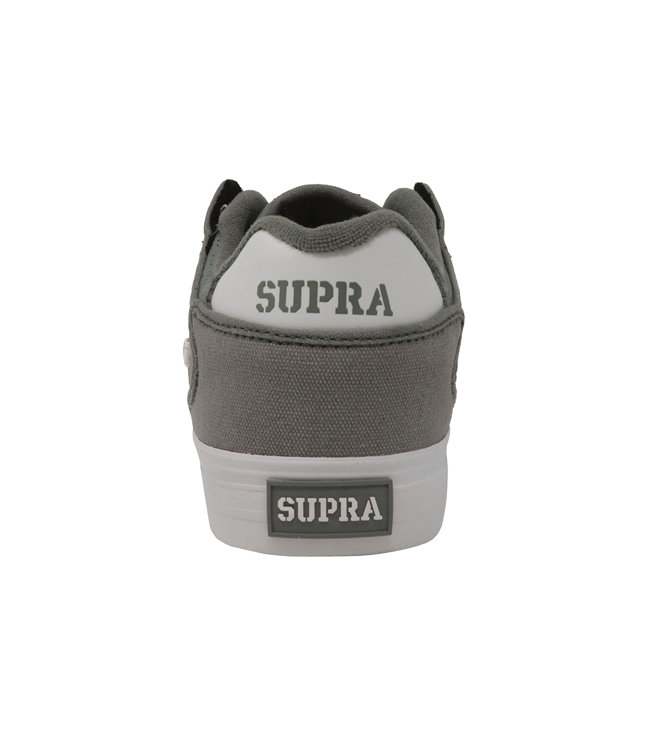 Supra Vaider Low Cross Men's Sneaker (8.0 D(M) US) Grey/White
