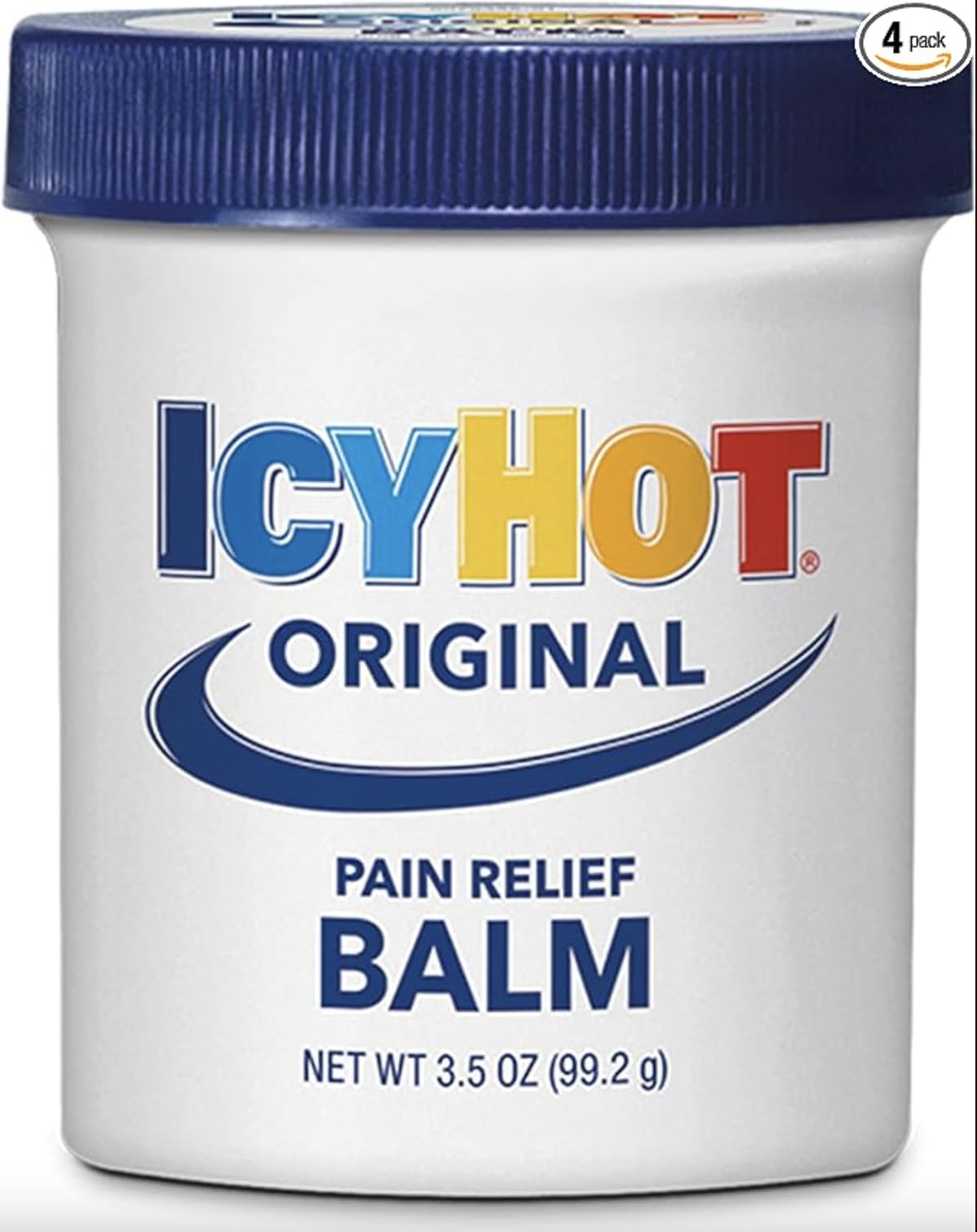Icy Hot Original Pain Relieving Balm 3.5 oz (pack of 4)