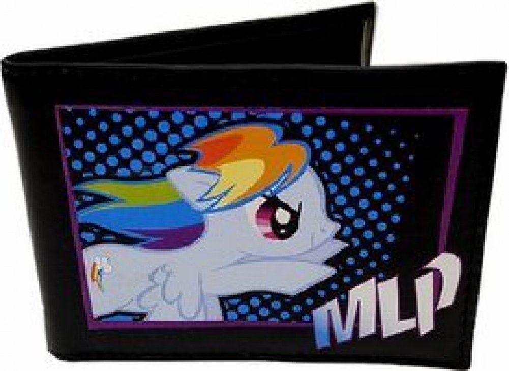 Fashion Accessory Bazaar My Little Pony Rainbow Dash Bifold Wallet