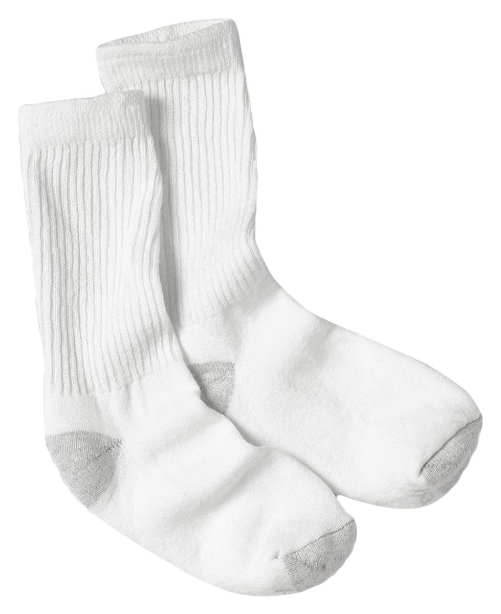 Hanes Womens Value Pack, Crew Soft Moisture-wicking Socks, Available 10 And 14-packs Fashion-liner-socks, White - 10 Pack, 8-12 US