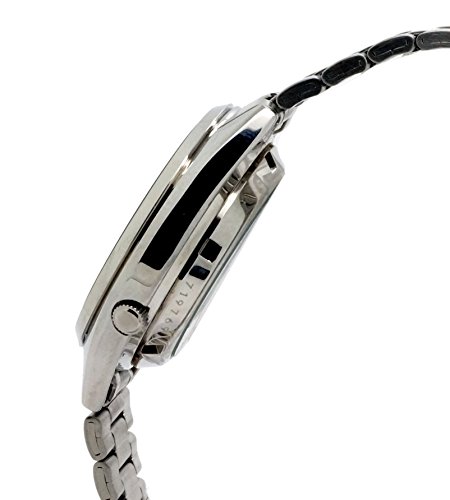 SEIKO 5 Mens Automatic Watch SNXS79 with Black Dial and Silver Stainless Steel Bracelet