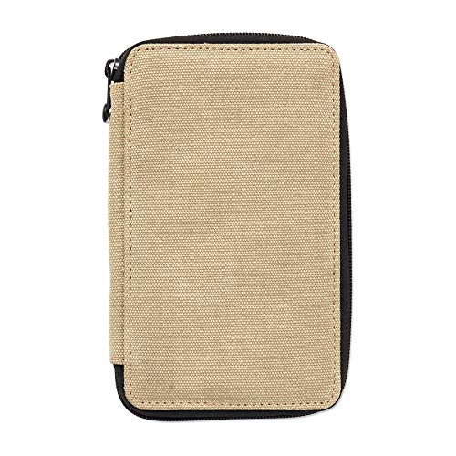Speedball Art Products Canvas Storage Case for Pencils, Markers, Pens and Art Supplies, Holds Up to 48 Standard Pencils, Sage