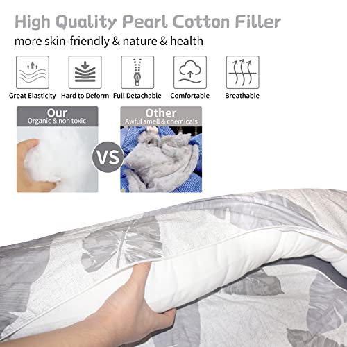 Baby Lounger Bed Cover 100% Cotton Breathable Newborn Sleeping Bed Cover Co Sleeping Nest Bed Machine Washable, Strong Zipper, Adjustable Size