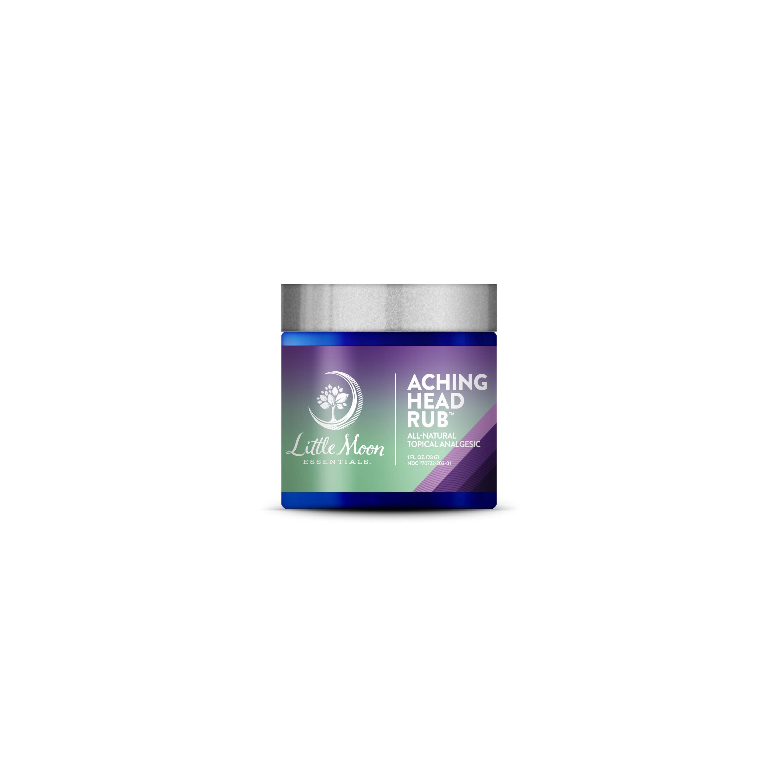 Little Moon Essentials Topical Analgesic, Aching Head Rub, 1 oz.