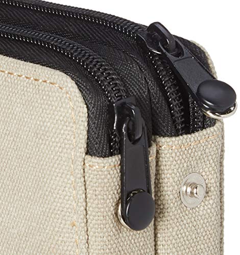 Speedball Art Products Canvas Storage Case for Pencils, Markers, Pens and Art Supplies, Holds Up to 48 Standard Pencils, Sage
