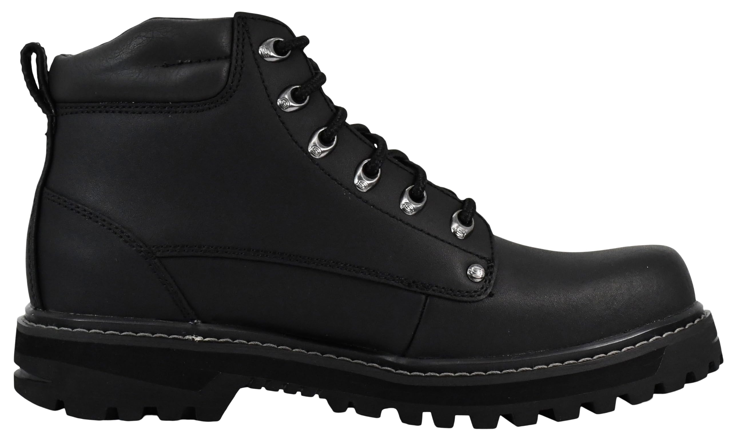 Skechers Men's Pilot Utility Boot,Black,10 M US