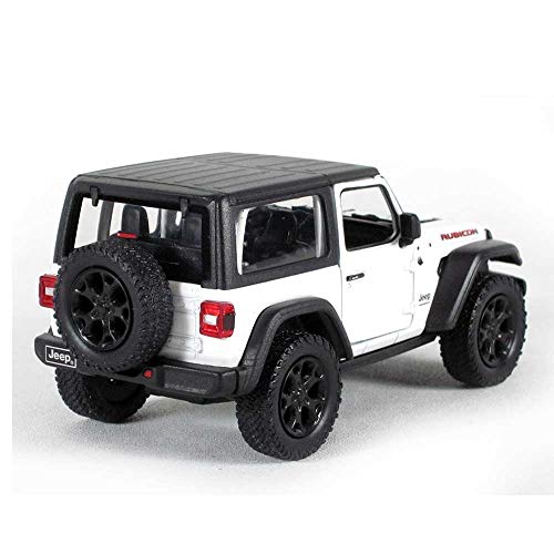 Wrangler Rubicon Replica 5 inch Hardtop New Off Road 4x4 Diecast Model Toy Car White