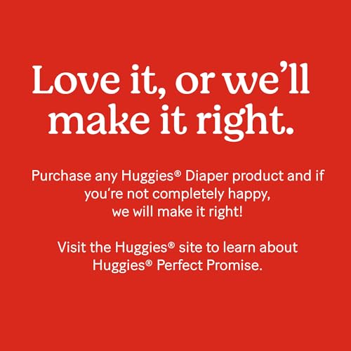 Huggies Size 1 Diapers, Skin Essentials Baby Diapers, Size 1 (8-14 lbs), 198 Count (3 Packs of 66)