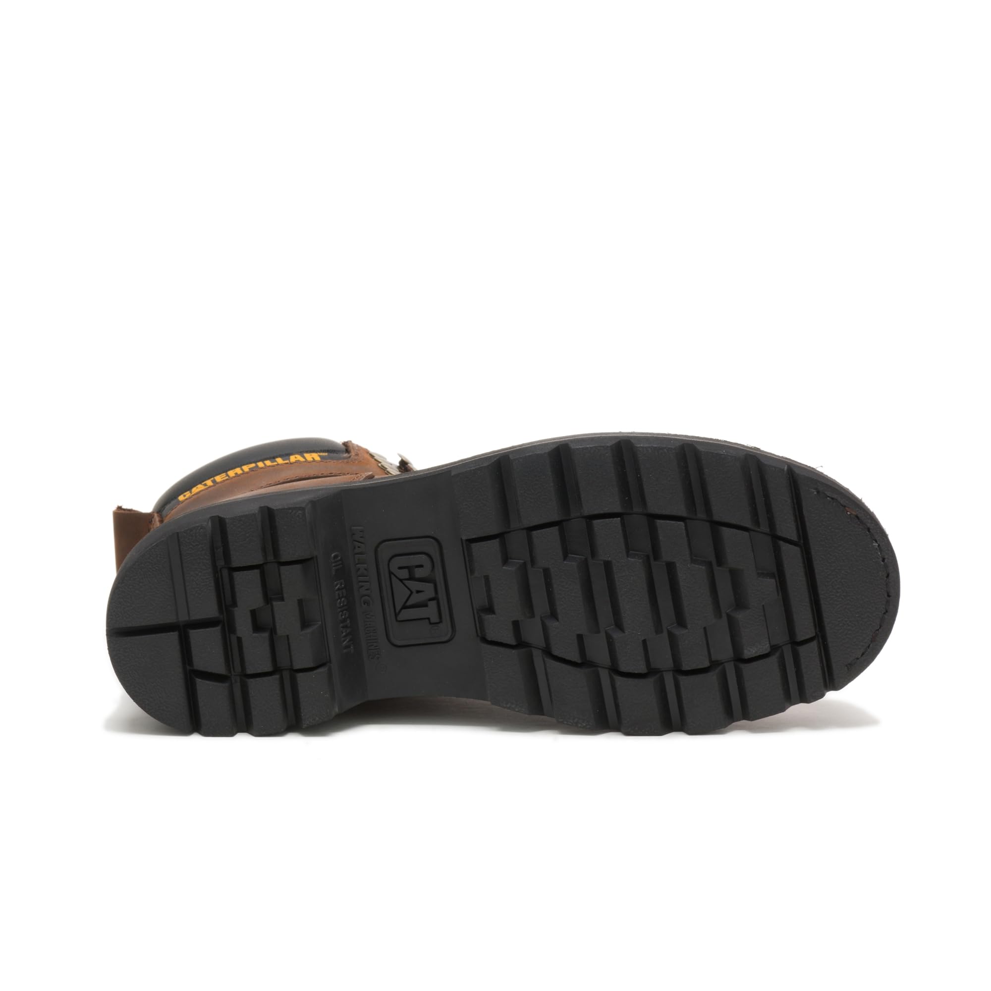 Cat Footwear Men's Second Shift Steel Toe Work Boot, Dark Brown, 12
