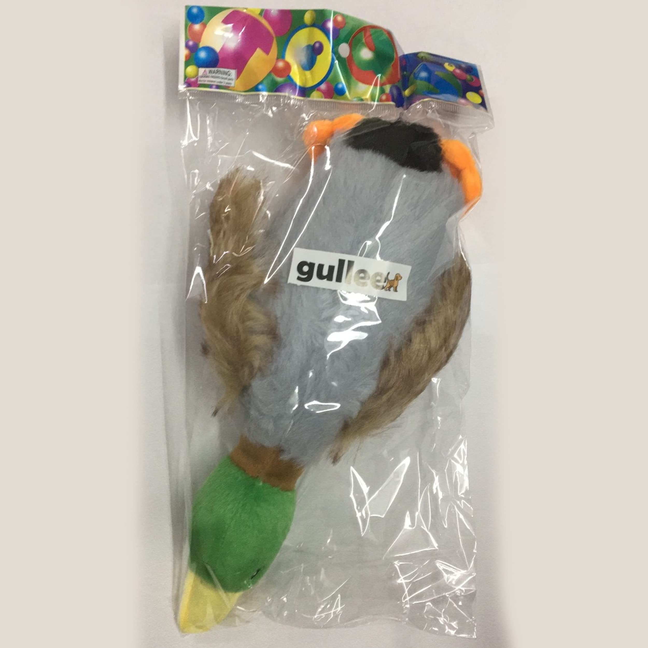JSBlueRIdge Squeaky Plush Dog Duck Chew Toy - Keep Your Dog Busy and Happy - Set of 1