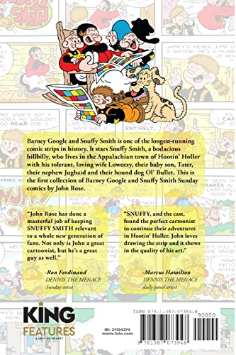 Snuffy Smith In His Sunday Best: A Treasury Of Snuffy Smith Sunday Comics