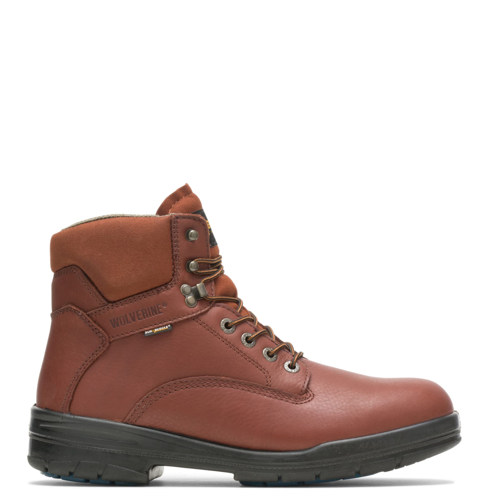 Wolverine Men's DuraShocks SR Direct-Attach 6" Work Boot (W03122), Brown, 9.5 M US