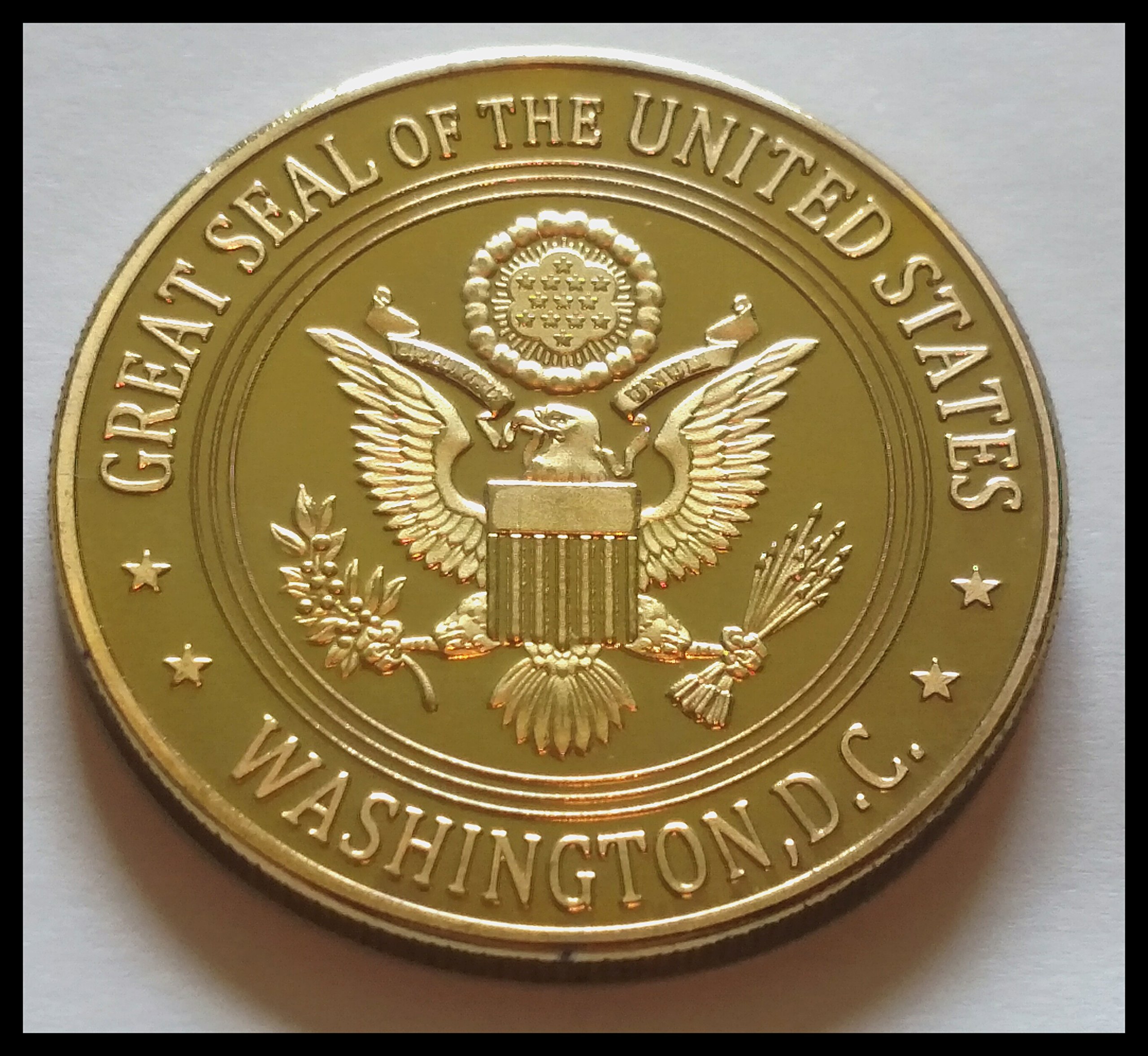 Dia Defense Intelligence Agency #1208 Government Honor Challenge Coin