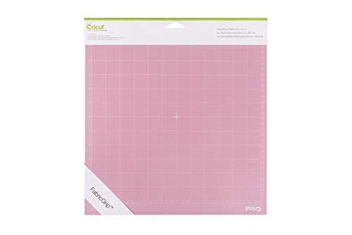 Cricut FabricGrip Adhesive Cutting Mat 12" x 12", High Density Fabric Craft Cutting Mat, Made of High-Quality Material to Withstand Increased Pressure. Use For Cricut Explore/Cricut Maker, (2 CT)