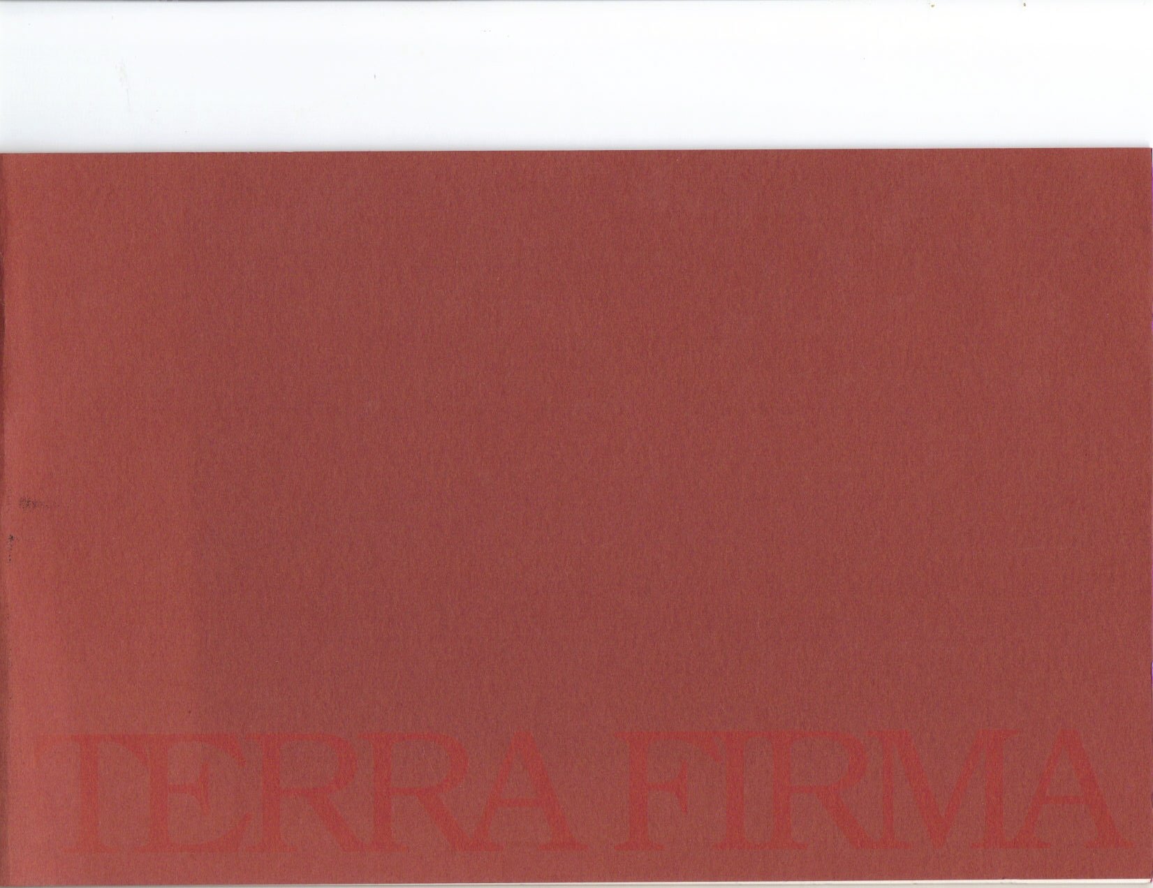Terra firma: January 15 to March 2, 1997, the Art Gallery, University of Maryland, College Park, Md