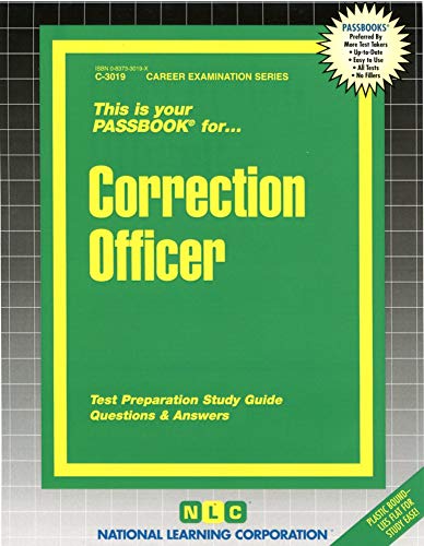 Correction Officer(Passbooks) (Career Examination Series)