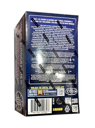 2021-22 Panini Illusions Basketball Tmall Edition Box Trading Cards