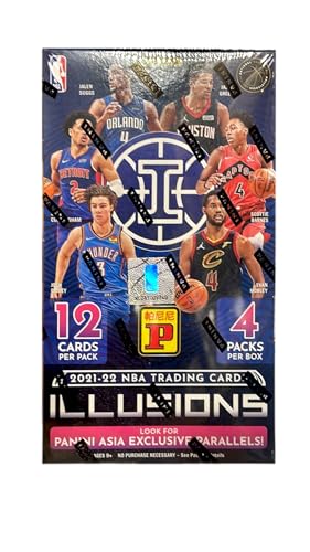 2021-22 Panini Illusions Basketball Tmall Edition Box Trading Cards