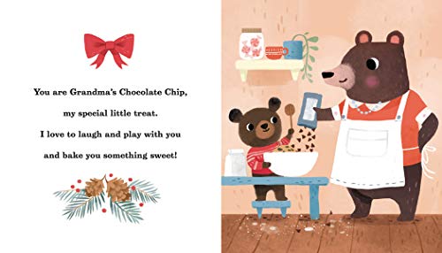 Grandma's Sugar Cookie: A Sweet Board Book about Christmas Baking with Grandma - Includes Cookie Recipe!