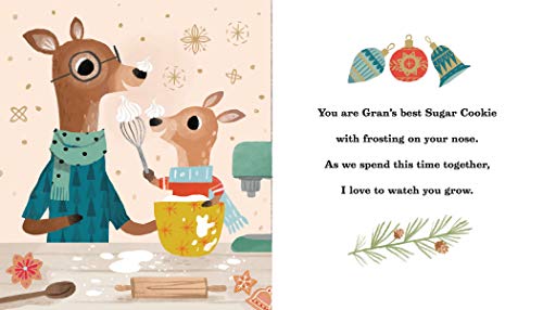 Grandma's Sugar Cookie: A Sweet Board Book about Christmas Baking with Grandma - Includes Cookie Recipe!